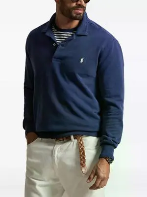 Polo Ralph Lauren Loopback Cotton Collared Sweatshirt