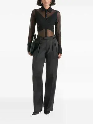 Maniere De Voir Button Up Tops