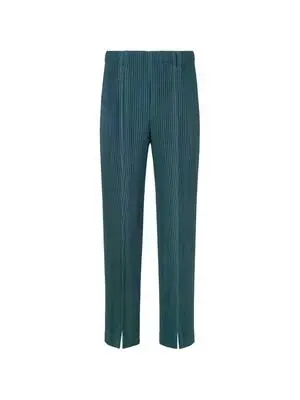 Issey Miyake Tailored Pleats Trousers - Blue