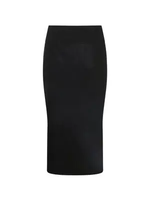 THOM KROM Ribbed-waistband Midi Skirt