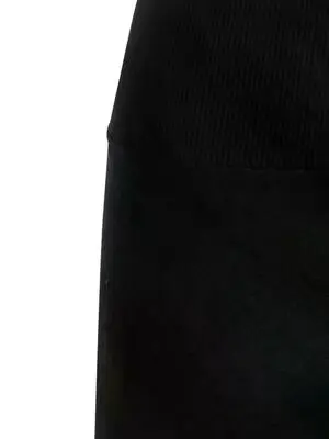 THOM KROM Ribbed-waistband Midi Skirt