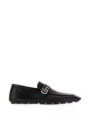 Gucci Double G Leather Loafers