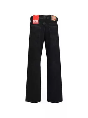 DIESEL® Relaxed Fit Low Waist Wide Leg Jeans