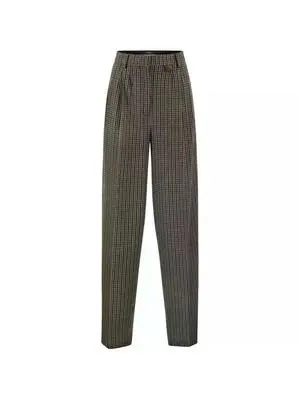 Fabiana Filippi Houndstooth Straight-leg Trousers