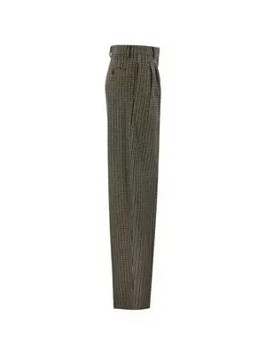 Fabiana Filippi Houndstooth Straight-leg Trousers