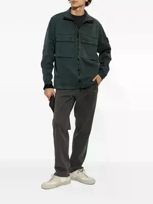 Stone Island 1200024 Stretch Organic Broken Twill Cotton Old Effect Overshirt