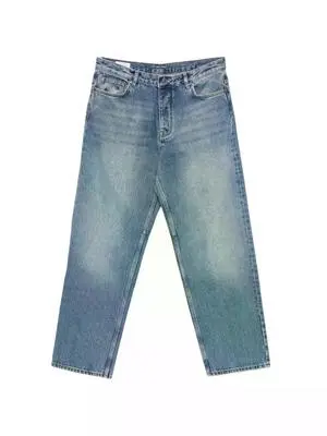 Off-White Arrows Motif Cotton Jeans