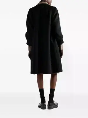Prada Single-breasted Double Cashmere And Wool Coat
