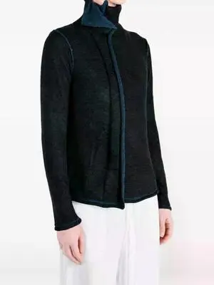 Y’s Asymmetrical High-neck Sweater