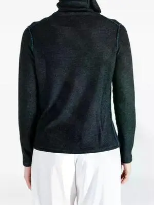 Y’s Asymmetrical High-neck Sweater