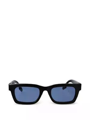 VISION OF SUPER The Rider Rectangle Frame Sunglasses - Black