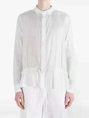 Y’s Drawstring Peplum-hem Shirt