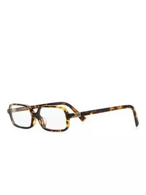 Miu Miu Rectangle-frame Glasses