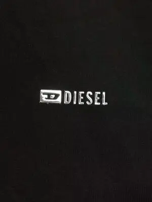 DIESEL® Logo-embroidered T-shirt