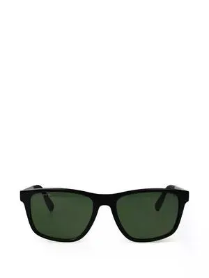 Lacoste Logo-plaque Sunglasses - Black