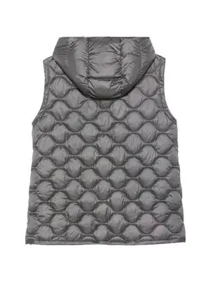 LUISA CERANO Quilted Hooded Gilet