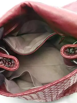 Bottega Veneta 2000s Intrecciato Shoulder Bag