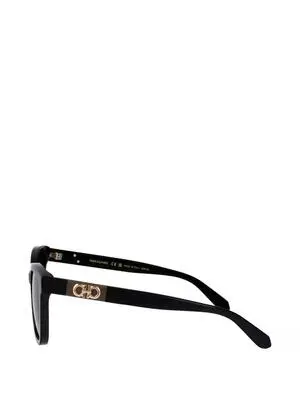 FERRAGAMO Gancini Square-frame Sunglasses