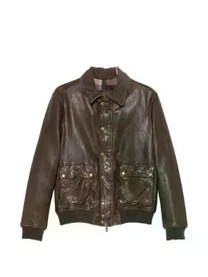 THE JACKIE LEATHERS Bomber Jacket