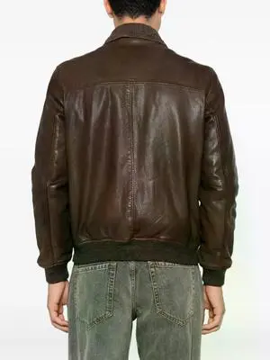 THE JACKIE LEATHERS Bomber Jacket