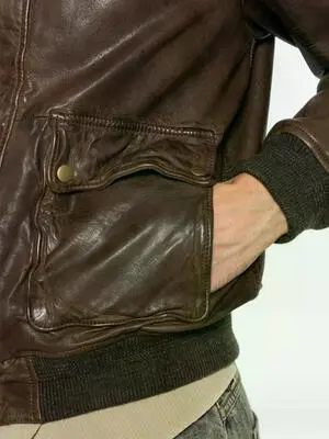 THE JACKIE LEATHERS Bomber Jacket