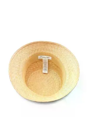 Dior 2010s Dioresort Straw Hat