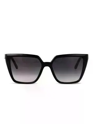 FERRAGAMO Geometric Frame Sunglasses