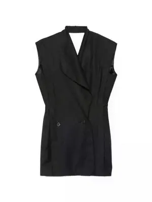 LITKOVSKA Double-breasted Sleeveless Jacket
