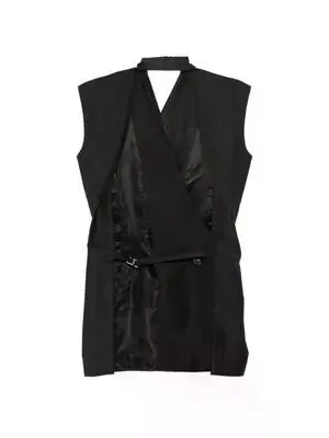 LITKOVSKA Double-breasted Sleeveless Jacket