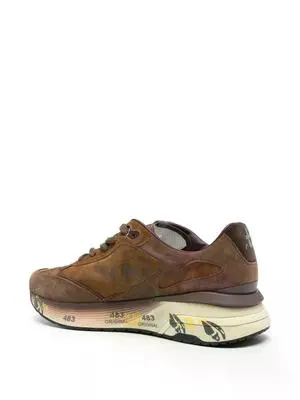 Premiata Moe Run Panelled Suede Sneakers