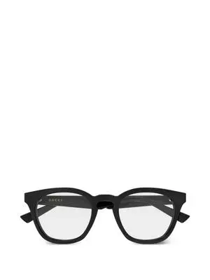 Gucci Round-frame Glasses - Black