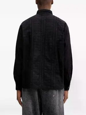 BEAMS Broderie-anglaise Long-sleeve Shirt