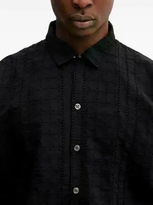 BEAMS Broderie-anglaise Long-sleeve Shirt