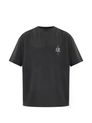C.P. COMPANY Logo-print T-shirt - Grey