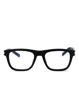 Saint Laurent Rectangle-frame Glasses - Black