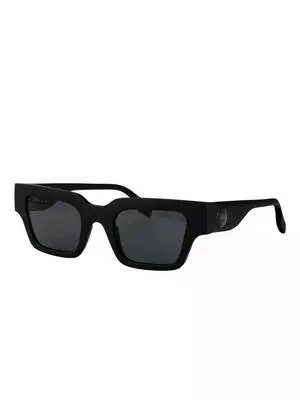 Canada Goose Wayfarer-frame Tinted Sunglasses - Black