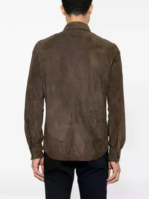 Jacob Cohen Suede Shirt Jacket