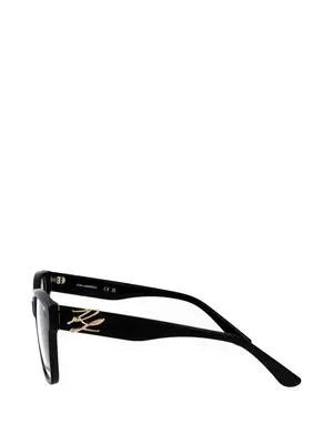 Karl Lagerfeld Logo-plaque Square-frame Glasses