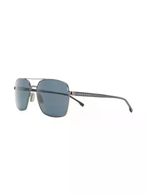 BOSS Aviator Frame Sunglasses
