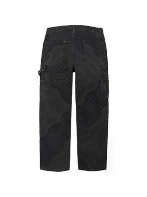 Supreme Flag Double Knee Jeans