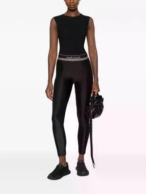 Just Cavalli Logo-waistband Leggings