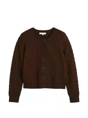 Chinti & Parker Cable Knit Cashmere Cardigan