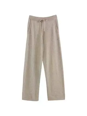 Chinti & Parker Drawstring Wide-leg Trousers - Neutrals