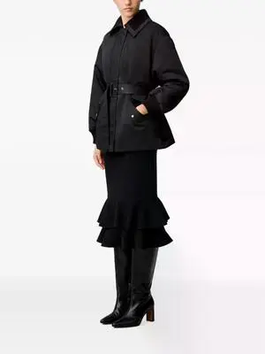 Claudie Pierlot Satin Puffer Coat