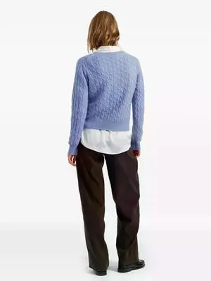 Chinti & Parker Cable Knit Cashmere Cardigan