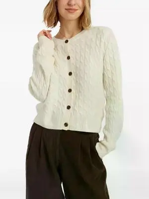 Chinti & Parker Cable-knit Cashmere Cardigan