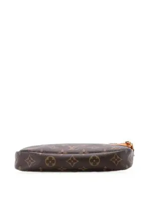 LOUIS VUITTON Pochette Accessoires Monogram Canvas Clutch Bag
