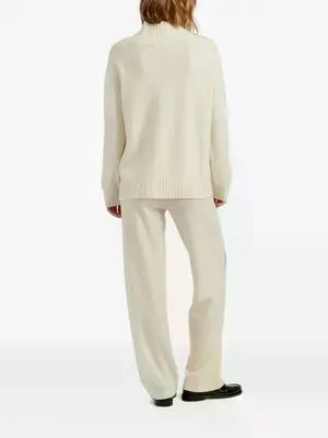 Chinti & Parker Cashmere Wrap Neck Sweater