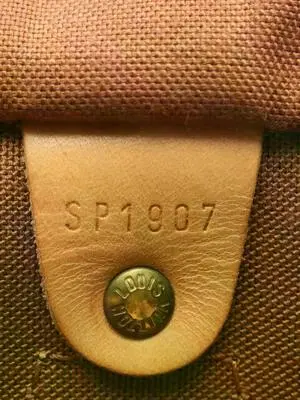 LOUIS VUITTON 1997 35 Monogram Speedy Duffle Bag