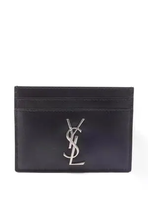 Saint Laurent 2020s Cassandra Card Holder - Black